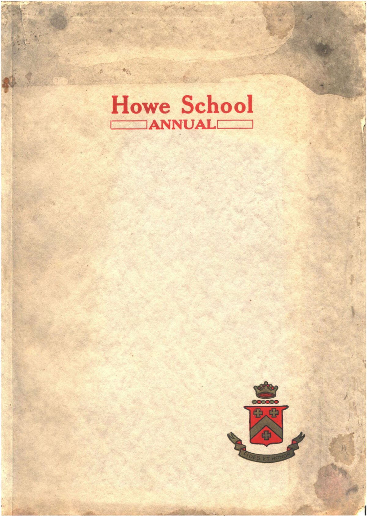 Howe Military School Brochures Digital Archive